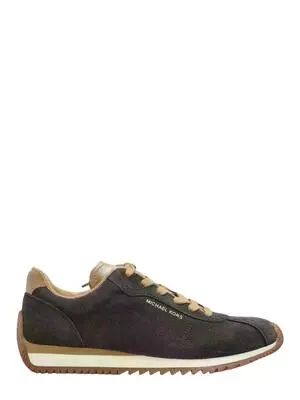 Michael Kors Rhodes Leather Sneakers - Brown