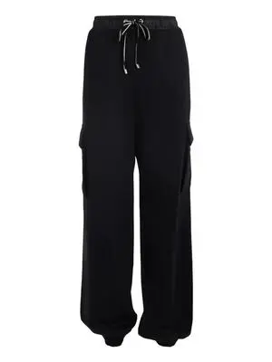 Lorena Antoniazzi Drawstring Cargo Trousers - Black