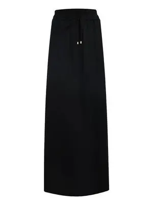 Lorena Antoniazzi Elastic-waistband Straight Skirt - Black
