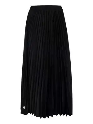 Simkhai Pleated Midi Skirt - Black