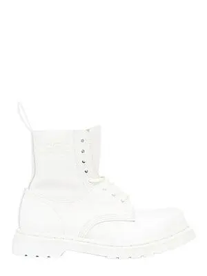 MAISON MARGIELA Lace-up Leather Boots - White