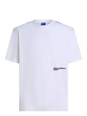 Karl Lagerfeld Portrait T-shirt - White