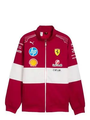 PUMA Scuderia Ferrari Team Racing Jacket - Dark Cherry
