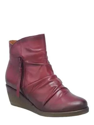 Miz Mooz Mayleen Wedge Bootie - Bordeaux