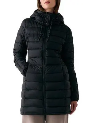 LOLE Claudia Hooded Packable Down Jacket Black Beauty