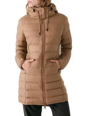LOLE Claudia Hooded Packable Down Jacket Dune