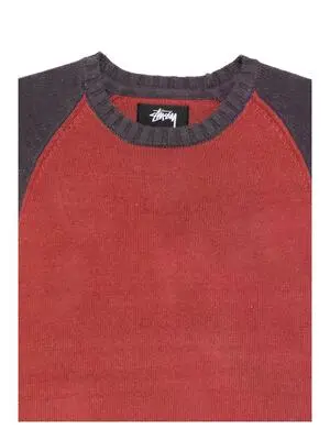 StÜssy Raglan-sleeve Sweater - Red