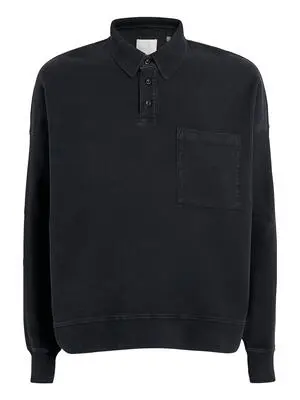 Citizens Of Humanity Cotton-blend Rugby Polo Shirt - Grey