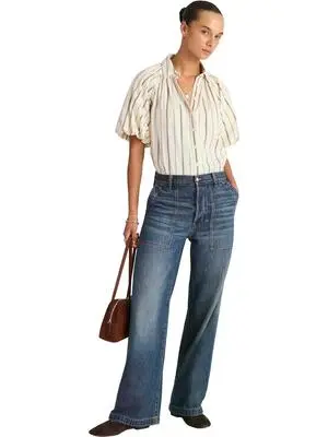 Madewell The Low-slung Baggy Jeans - Lindewood Wash