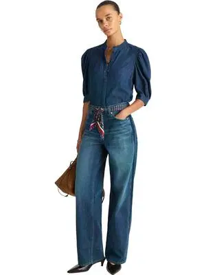 Madewell The Low-slung Baggy Jeans - Midhurst Wash