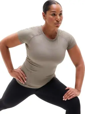ATHLETA Seamless Fitted Tee