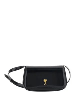 Ami Crossbody Bag With Adc Patch - Black