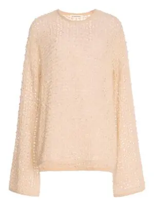 BY MALENE BIRGER Amil Wool Knit Top - Neutral