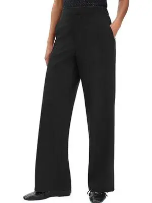 Rag & Bone Irina Ponte Tailored Pants - Black