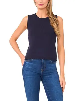 Ted Baker London Sandie Scalloped Knit Top - Baritone Blue