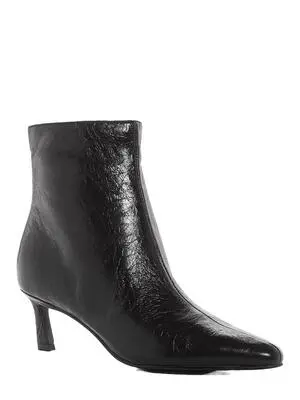Aqua Selma Boots - Black Leather
