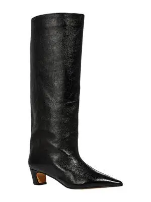 Aqua Blaze Boots Black Leather