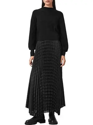 ALLSAINTS Sinead Dress And Sweater - Black