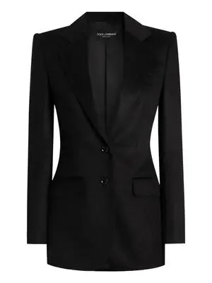 Dolce & Gabbana Single-breasted Blazer - Black
