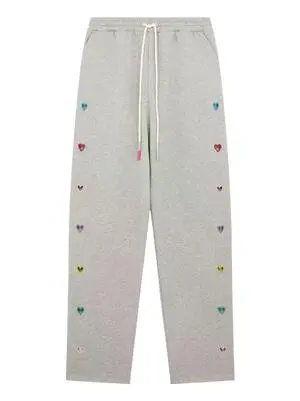 Mira Mikati Heart-detail Track Pants - Grey