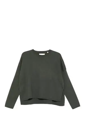 Marc O'polo Crew-neck Ribbed Sweater - Green