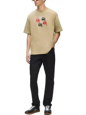 Karl Lagerfeld Ikon-graphic T-shirt - Neutrals