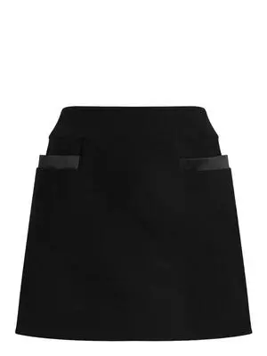 Dolce & Gabbana Mini Skirt With Pocket Detail - Black