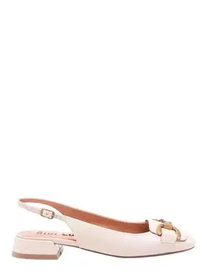 BIBI LOU 25mm Vela Leather Pumps - Pink