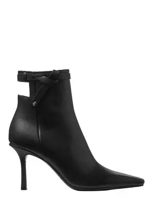 JIMMY CHOO Camie Leather Ankle Boots