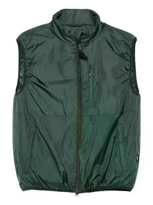 Aspesi Zip-Fastening Gilet Green