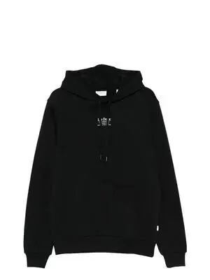LES DEUX Established Logo Hoodie - Black