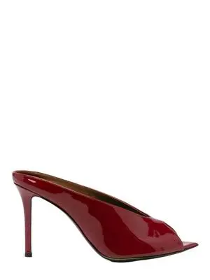 GIUSEPPE ZANOTTI 80mm Peep-toe Pumps - Red