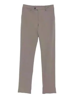 LARDINI Raw-edge Trousers - Grey