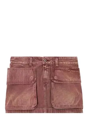 DIESEL® Cargo-Pocket Mini Straight Skirt