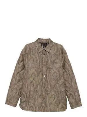 Etro Paisley-print Shirt Jacket - Neutrals