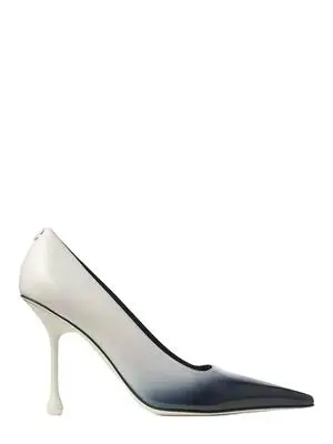JIMMY CHOO 85mm Ixia Pointed-toe Pumps - White