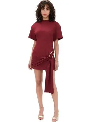 Lioness Martini Mini Dress - Merlot