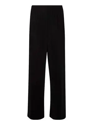 THE ROW Bellana Straight-leg Trousers - Black