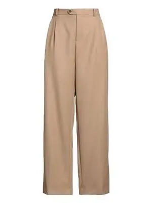 Sandro Straight-leg Woven Pants - Beige
