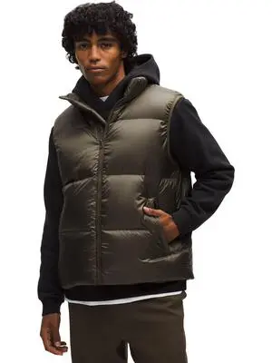 Lululemon Always Down Puffer Vest - Olive Brown