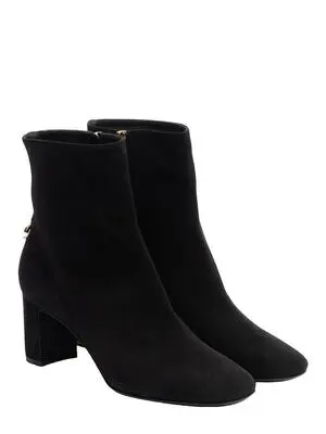 Dolce & Gabbana Suede Ankle Boots - Black