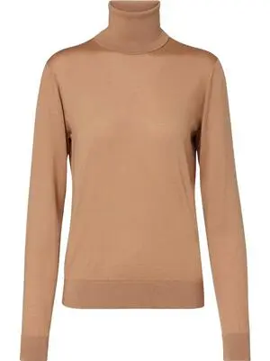 Dolce & Gabbana Cashmere Turtleneck Sweater - Beige