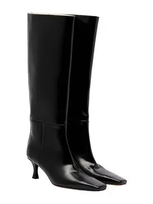 Proenza Schouler Leather Knee-high Boots - Black