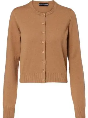 Dolce & Gabbana Cashmere Cardigan - Beige