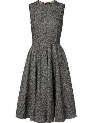 Dolce & Gabbana Dolce&Gabbana Wool-Blend Midi Dress Black
