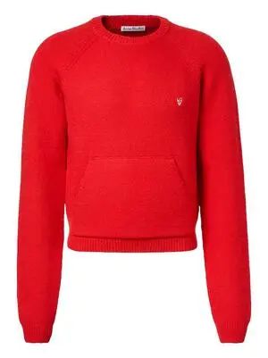 Acne Studios Cotton-blend Sweater - Red