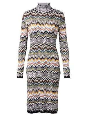 Missoni Zigzag Midi Dress - Multicoloured