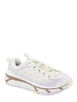 HOKA Mafate Three2 Wordmark Sneaker - Alabaster/iris Flower