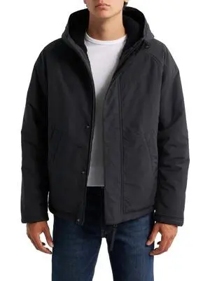 Canada Goose Alberni Reversible High Pile Fleece Bomber Jacket Black/black