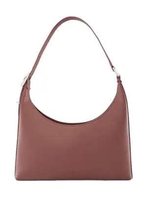 BEHNO Leather Shoulder Bag - Brick